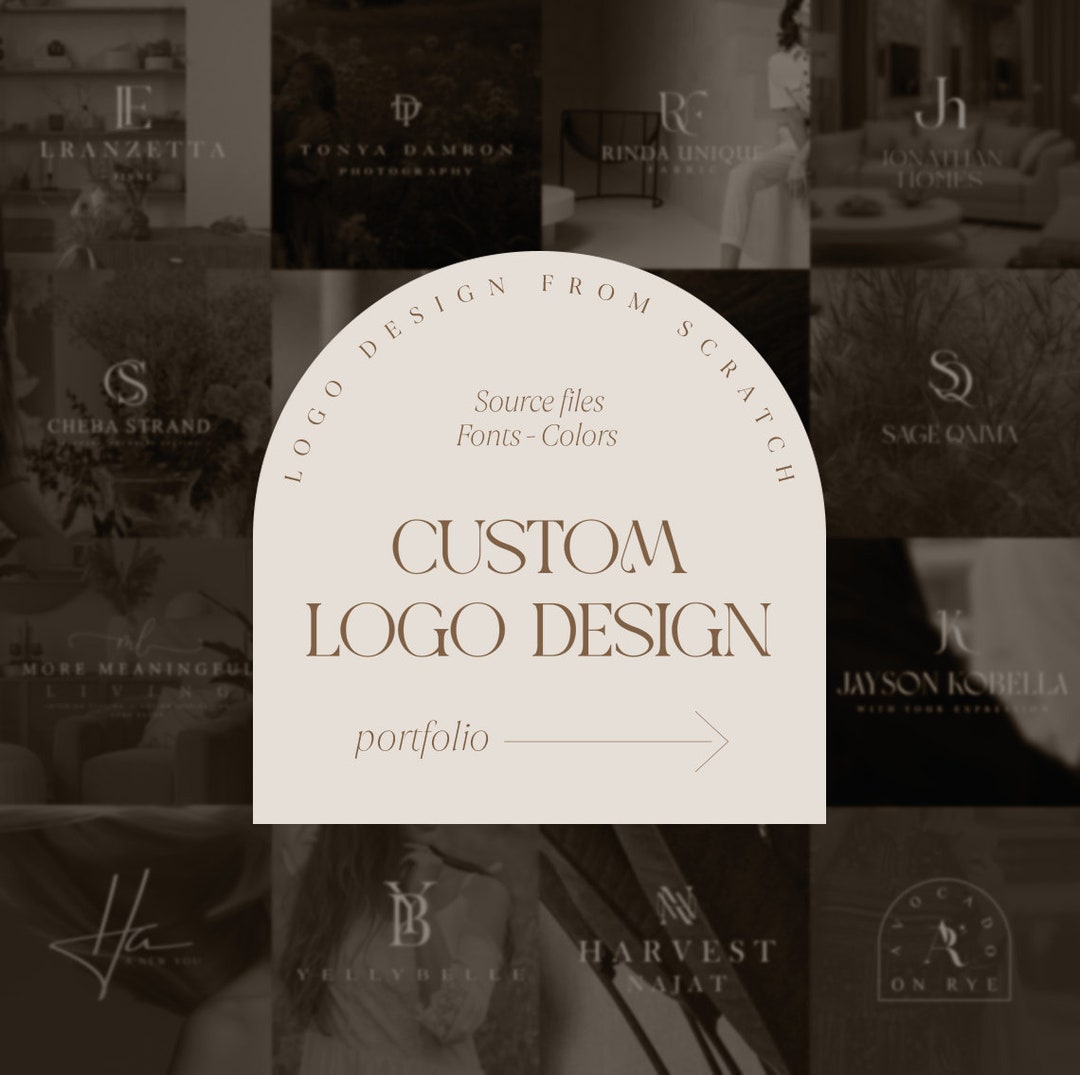 Custom Elegant Logo Design for Your Business Logo Design Business Logo ...