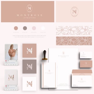 Custom Brand Identity From Logo Design to Stationery and Even Social ...