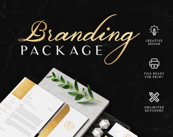 Branding Package Custom Logo Design Branding Package | Etsy