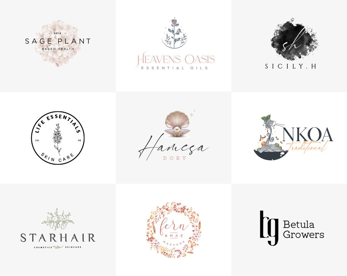 Custom Branding Package Logo Design Branding Kit Custom - Etsy