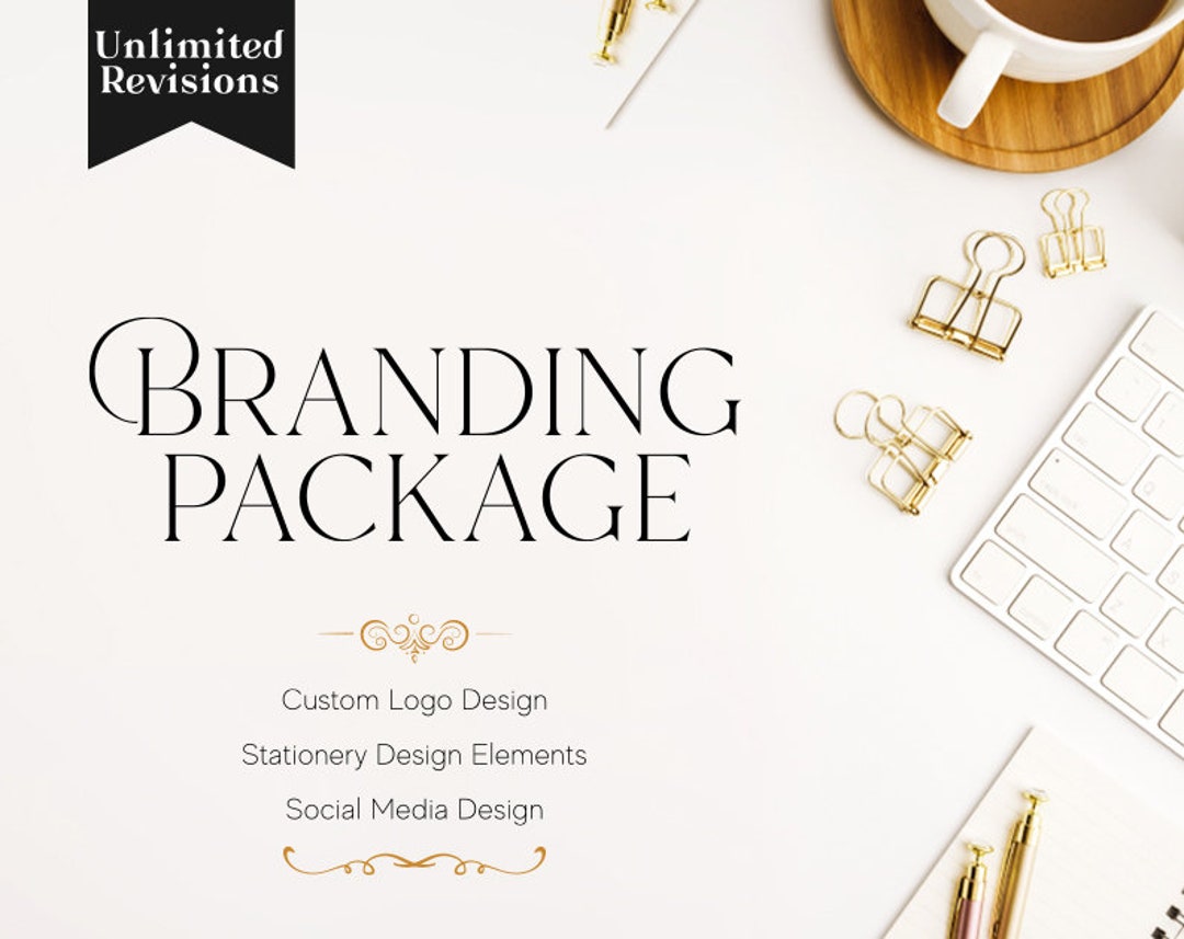 Custom Logo Design, Custom Branding, Business Branding Kit, Boutique ...