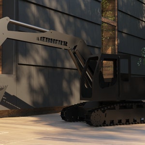 Digger, Excavator BBQ, Fire Pit - Plasma, Laser Design - DXF Files for ...