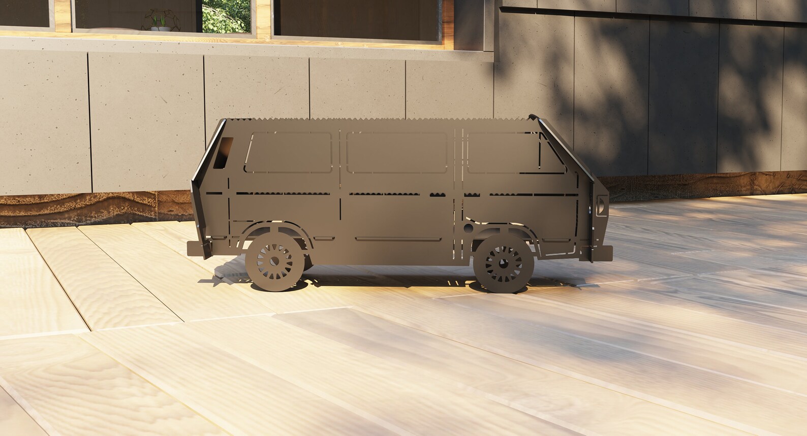 Transporter T3 Firepit - BBQ - DXF Files for CNC Laser or Plasma ...