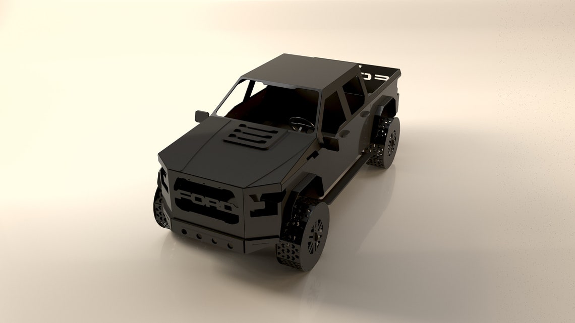 F150 Raptor - Truck - Fire Pit - BBQ - Flower Stand - DXF Files for CNC ...