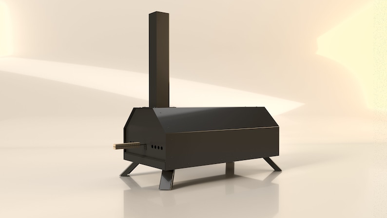 Pizza Oven - DXF/DWG/STEP Files - Product for Laser or Plasma ...