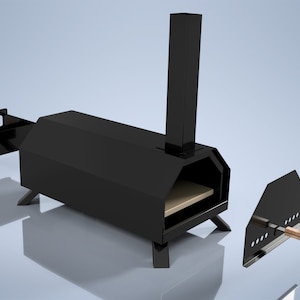 Pizza Oven - DXF/DWG/STEP Files - Product for Laser or Plasma ...