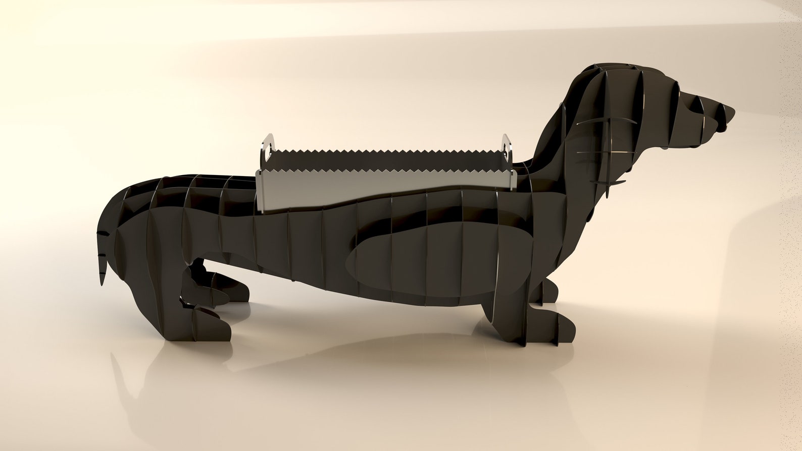 Dachshund - Sausge Dog BBQ - Fire Pit - Animal - DXF Files for Laser or ...