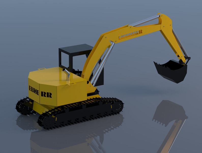 Digger, Excavator BBQ, Fire Pit - Plasma, Laser Design - DXF Files for ...