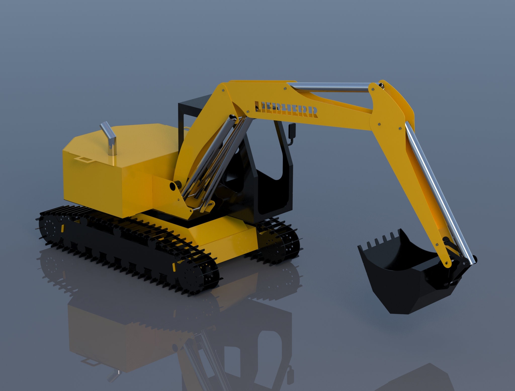 Digger, Excavator BBQ, Fire Pit - Plasma, Laser Design - DXF Files for ...