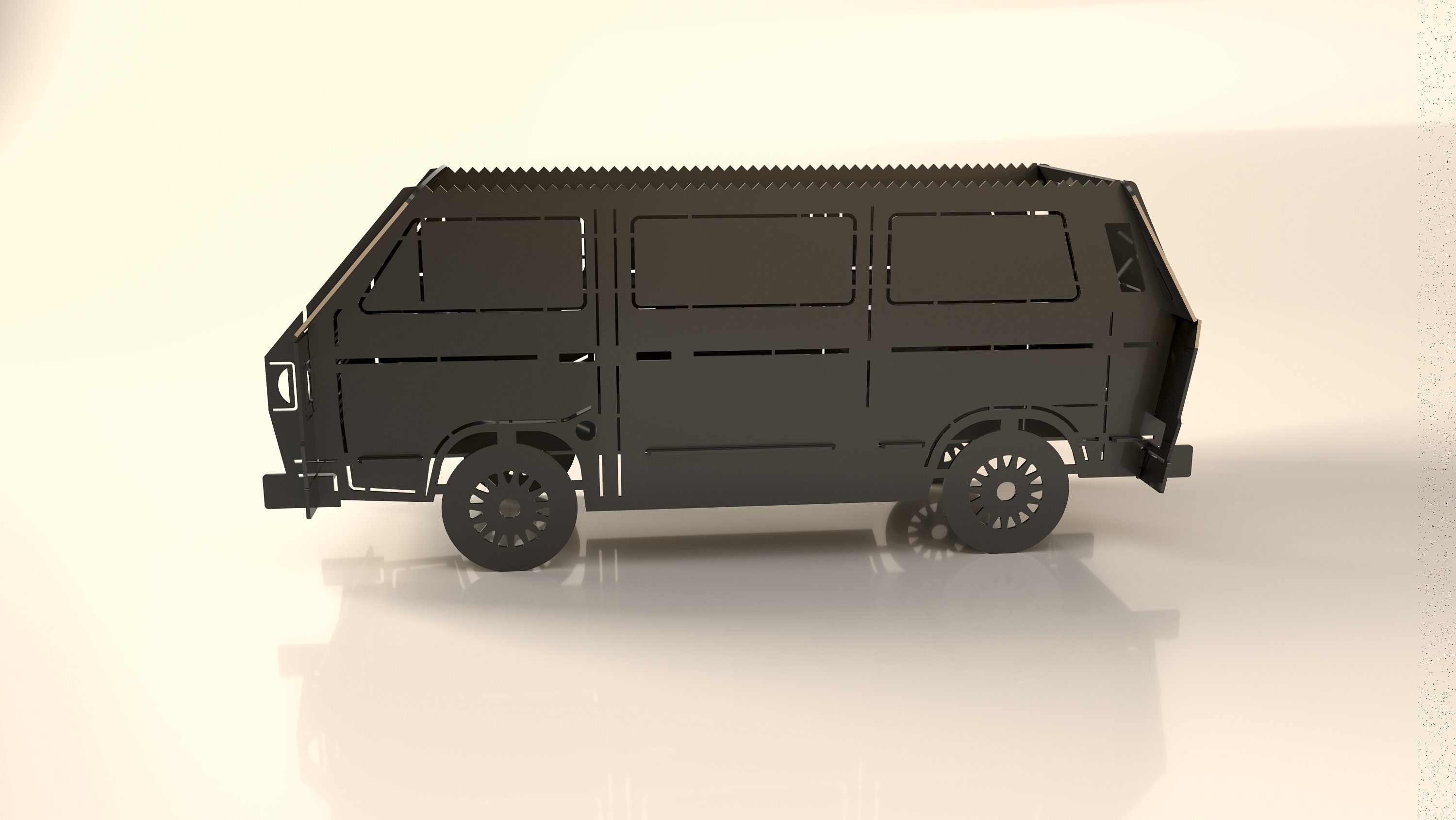 Transporter T3 Firepit BBQ DXF Files for CNC Laser or Plasma Design for ...