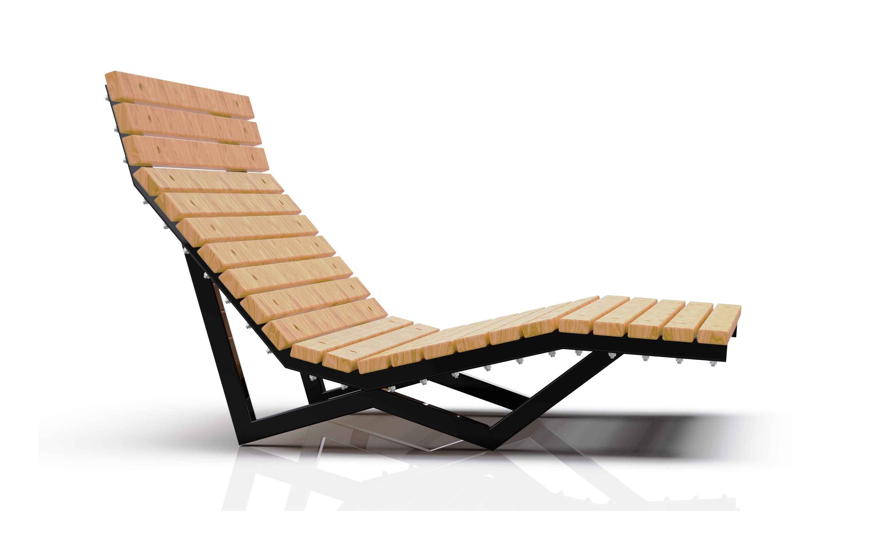 Sun Lounger - DIY Plans - Fabrication Drawings - Blueprints - Etsy