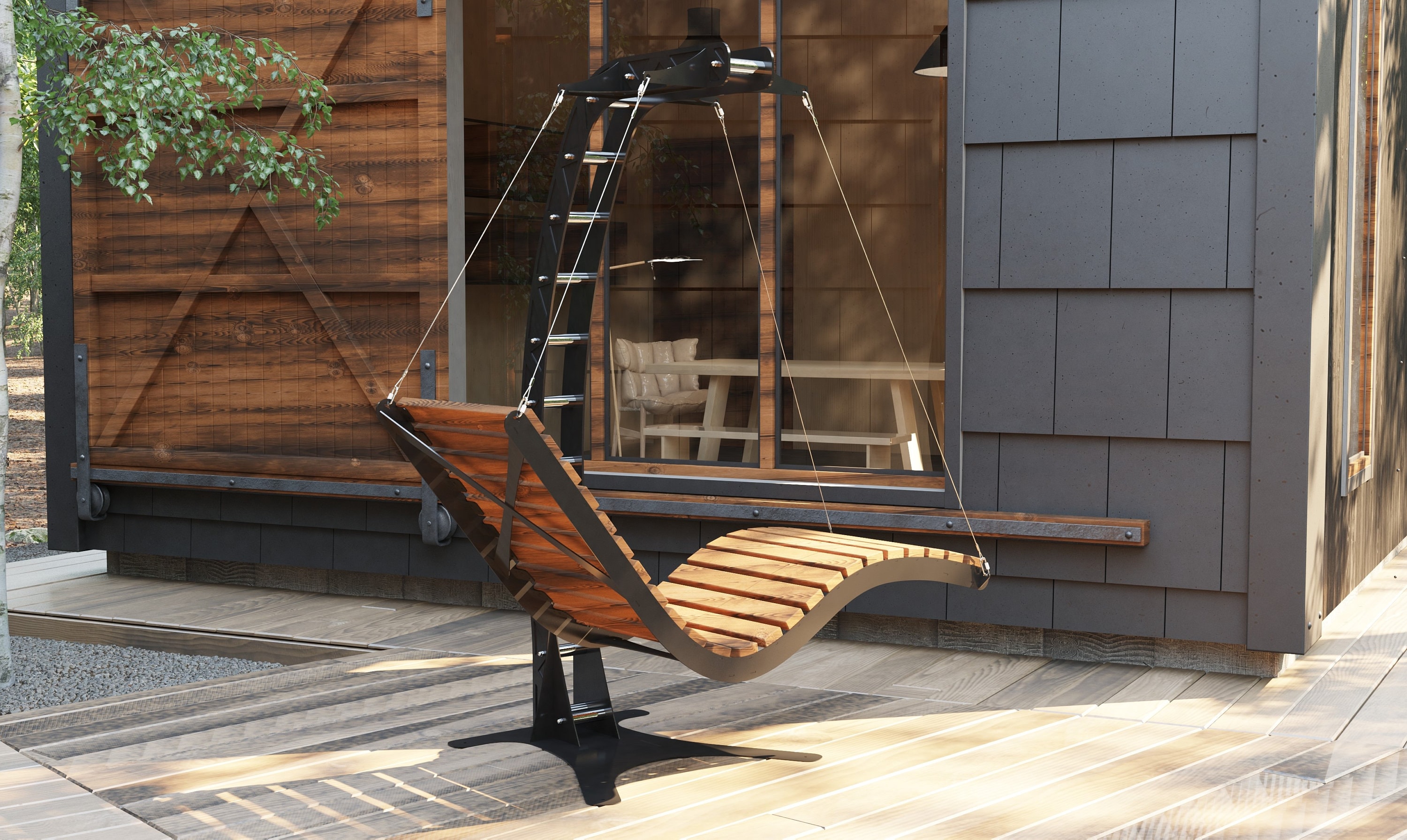 Sun Lounger Swing, Plasma, Laser Design - DXF DWG Files for CNC Laser ...