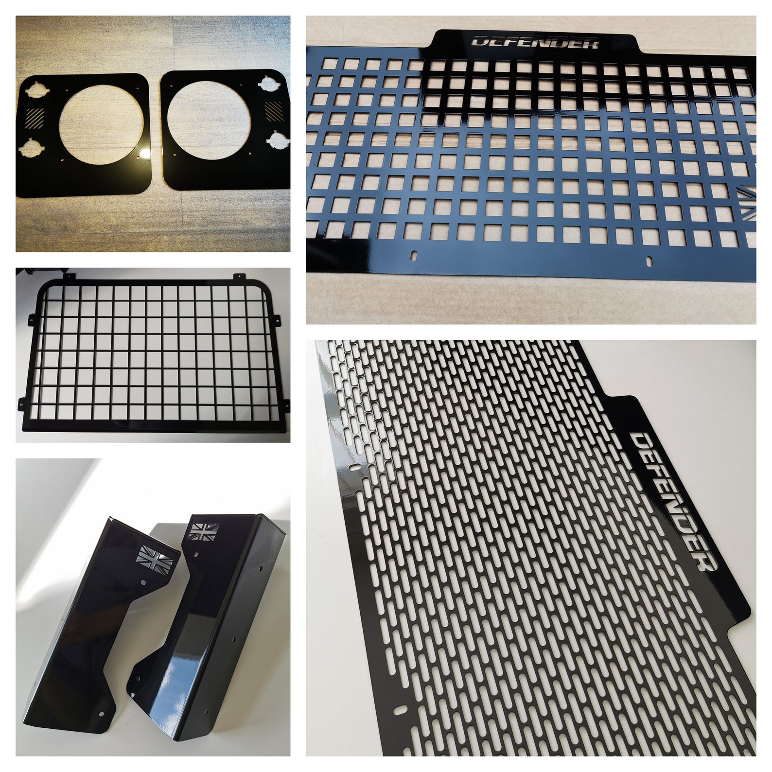 DXF Files for Laser - DEFENDER Parts Bundle - Sheet Metal Product - CNC ...