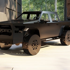 F150 Raptor - Truck - Fire Pit - BBQ - Flower Stand - DXF Files for CNC ...
