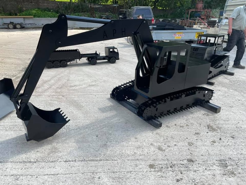 Digger, Excavator BBQ, Fire Pit - Plasma, Laser Design - DXF Files for ...