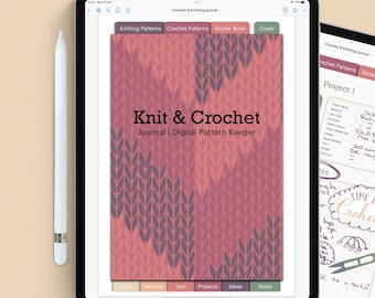 Knitting Pattern Template Knit Pattern Writer Write Down - Etsy