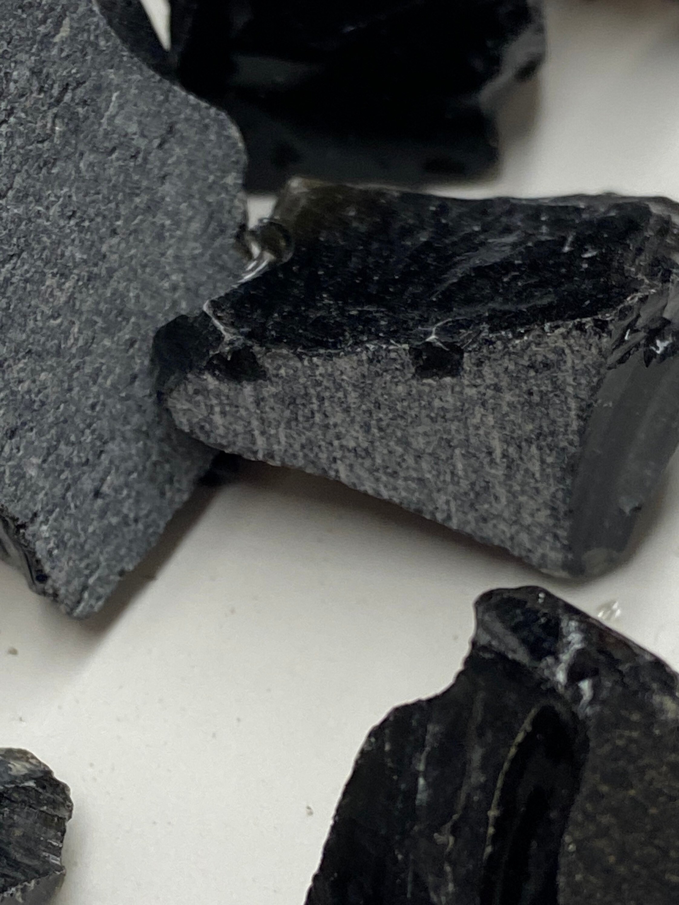 One Rough Obsidian Chunk, Obsidian Chunk, Raw Obsidian, Black Obsidian ...