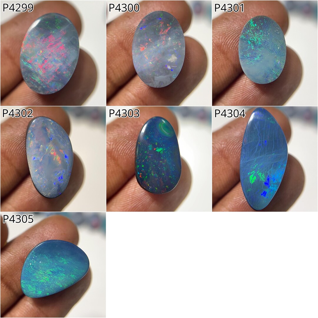 100% Natural Australian Opal Smooth Mix Shape Loose Gemstone, Fire Opal ...
