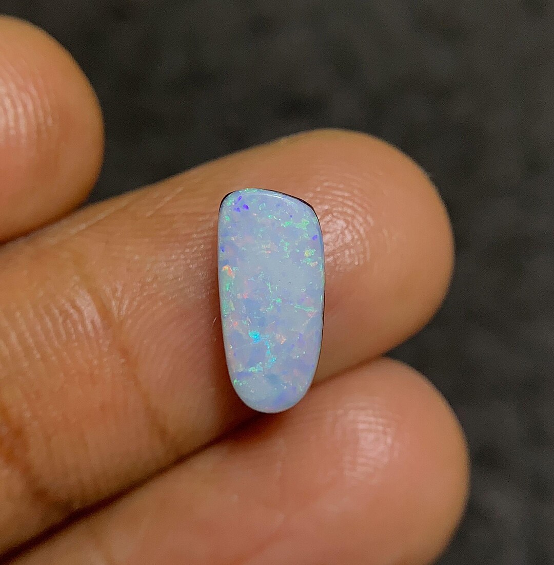 100% Natural Australian Opal Smooth Freeform Cabochon Loose Gemstone ...