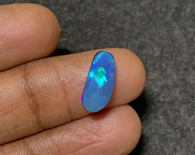 100% Natural Australian Opal Smooth Freeform Cabochon Loose Gemstone ...