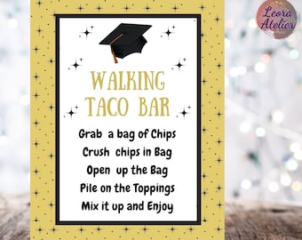 Graduation Taco Bar | Etsy