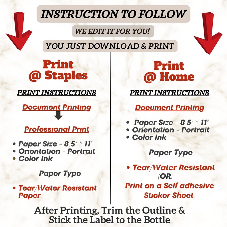 Printable Personalized Vodka Bottle Label Size 35CL, 70CL, 100% Editable Text, Any Name & Age ...