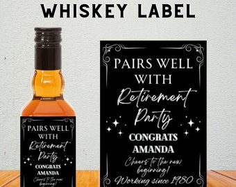 Pairs Well With Retirement. Retirement Gift for Her. Retirement Gift ...