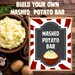 Mashed Potato Bar Buffet Table Sign | Mashed Potato Station Sign ...