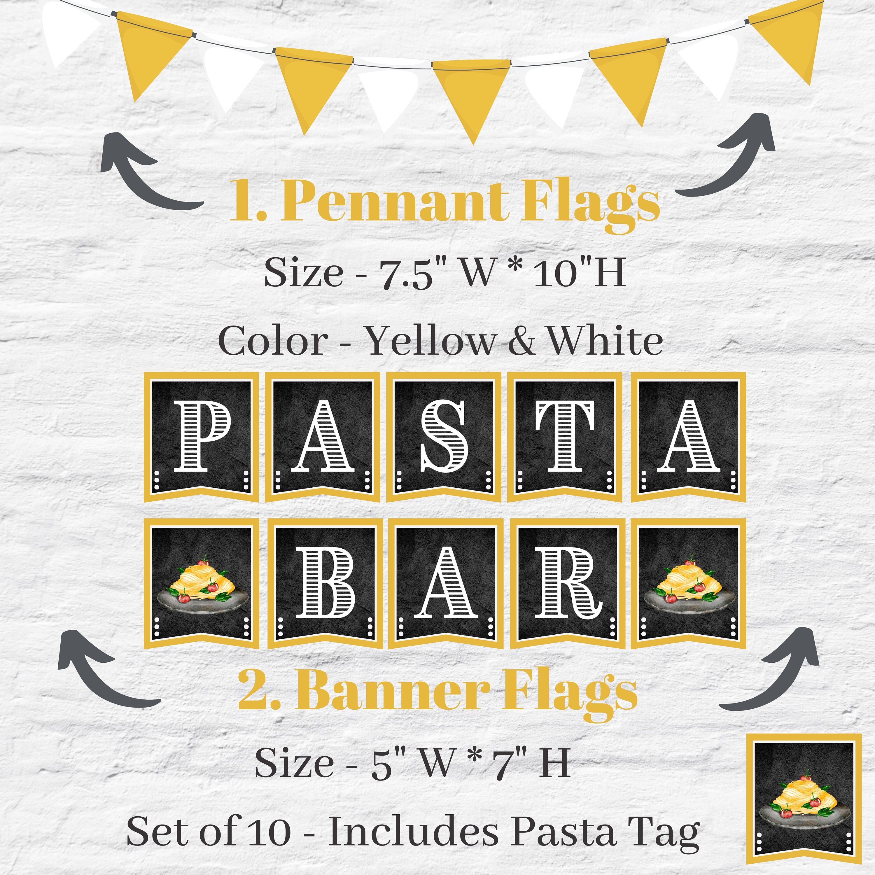 Build Your Own PASTA Food Bar Buffet Sign Buffet Cards Personalized ...
