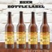 We Edit You Print, Printable Custom BEER Bottle Label 12oz Bottle Carrier Label, Cheers and ...