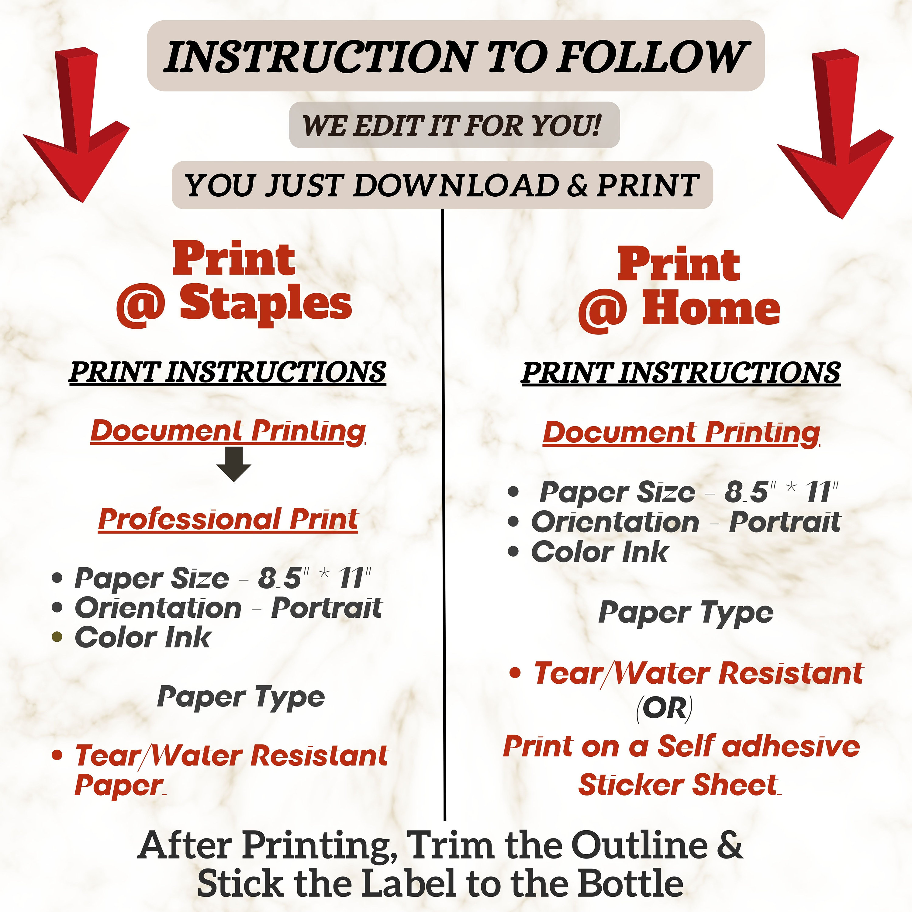 Printable Personalized Whiskey Bottle Label | 50ML & 700ML | Aged to ...