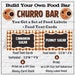 Build Your Own CHURRO Food Bar Buffet Sign Buffet Cards Personalized ...