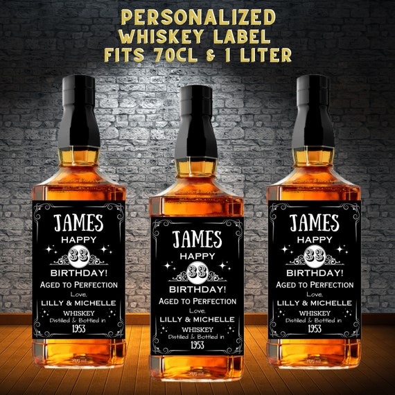 Jack Daniels Whiskey Label