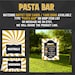 Build Your Own PASTA Bar, Food Bar Poster Signs, Pasta Station, Custom ...
