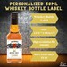 Printable Custom Whiskey Bottle 5CL Mini Label Template - Etsy