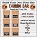 Build Your Own CHURRO Food Bar Buffet Sign Buffet Cards Personalized ...