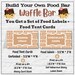 Build Your Own Waffle Bar | Buffet Cards, Buffet Signs, Personalized ...