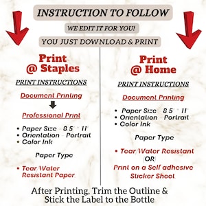 We Edit You Print, Printable Custom BEER Bottle Label, Fits Bottle Size 12oz, Love is Brewing ...