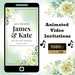 Animated Video Invitation, Wedding Video Invite With MUSIC, Add PHOTO ...