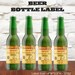 We Edit You Print, Printable Custom BEER Bottle Label 12oz Bottle Carrier Label, Cheers and ...