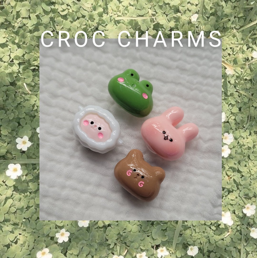 Cute Animal Character Croc Charms Sheep Bunny Frog Bear Kpop Sanrio ...