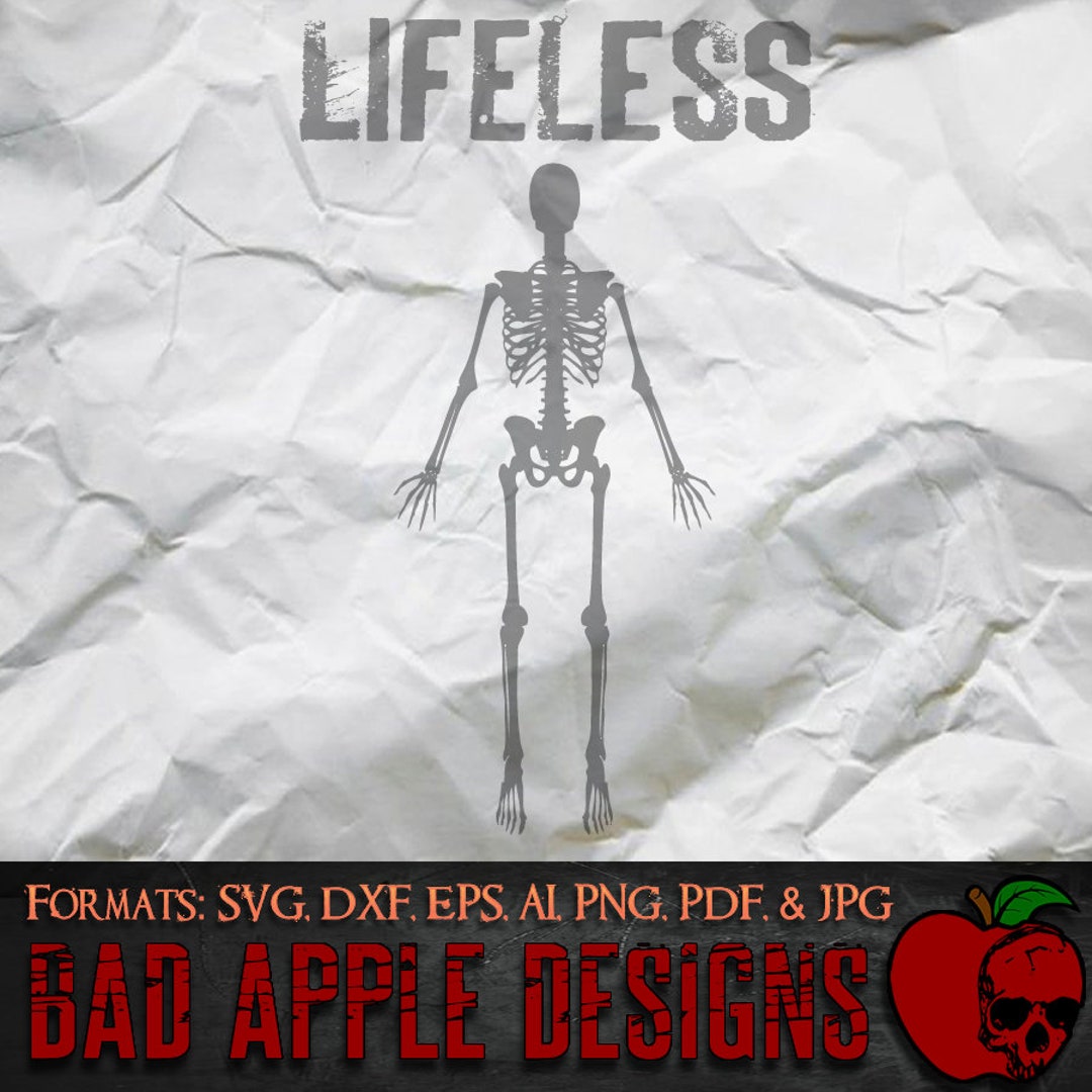 Lifeless 1 High Resolution Svg, AI, Png and MORE - Etsy