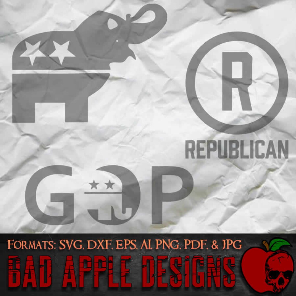 Republicans Bundle 1 - High Resolution Svg, AI, Png and MORE! - Etsy