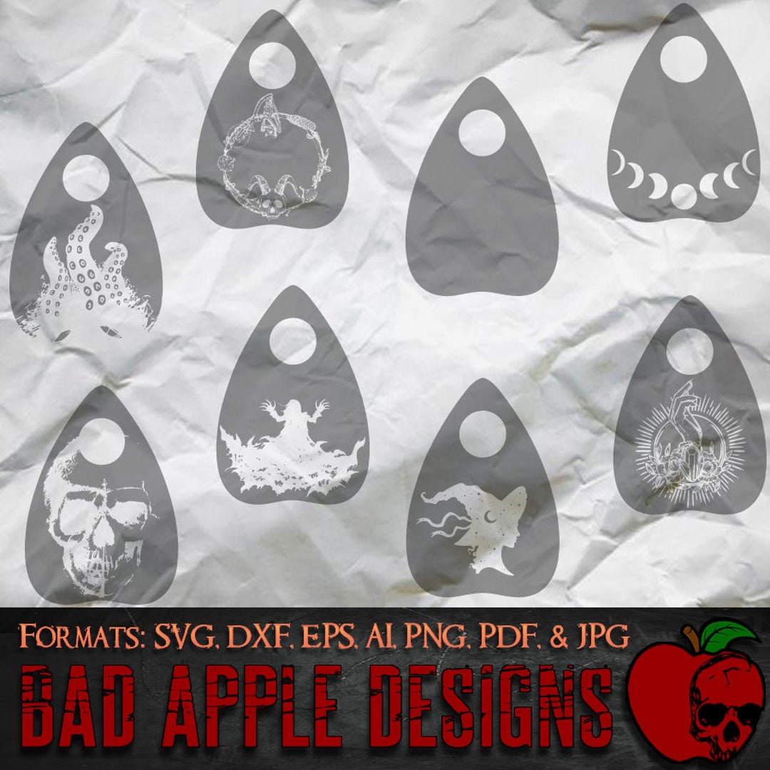Planchette Bundle 1 - High Resolution Svg, AI, Png and MORE! - Etsy