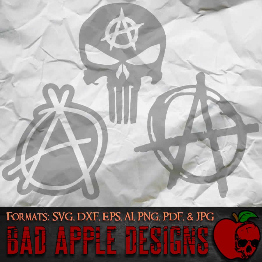 Anarchy Bundle 1 High Resolution Svg AI Png and MORE - Etsy