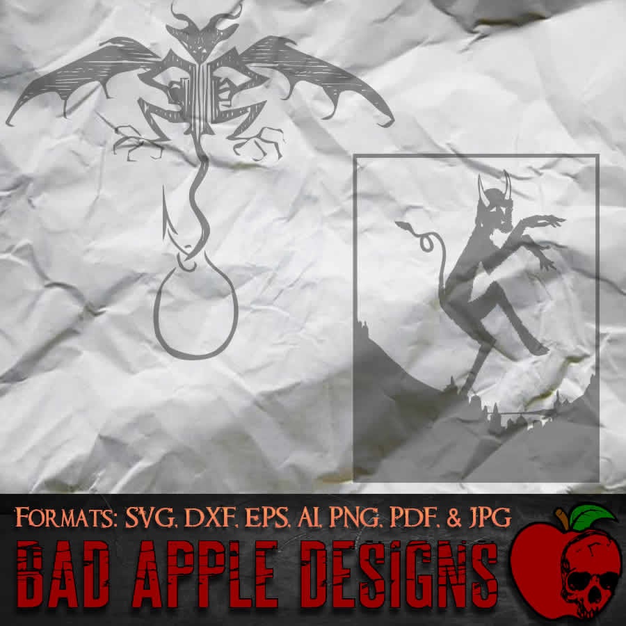 Devil Demon Bundle 7 - High Resolution Svg, AI, Png and MORE! - Etsy