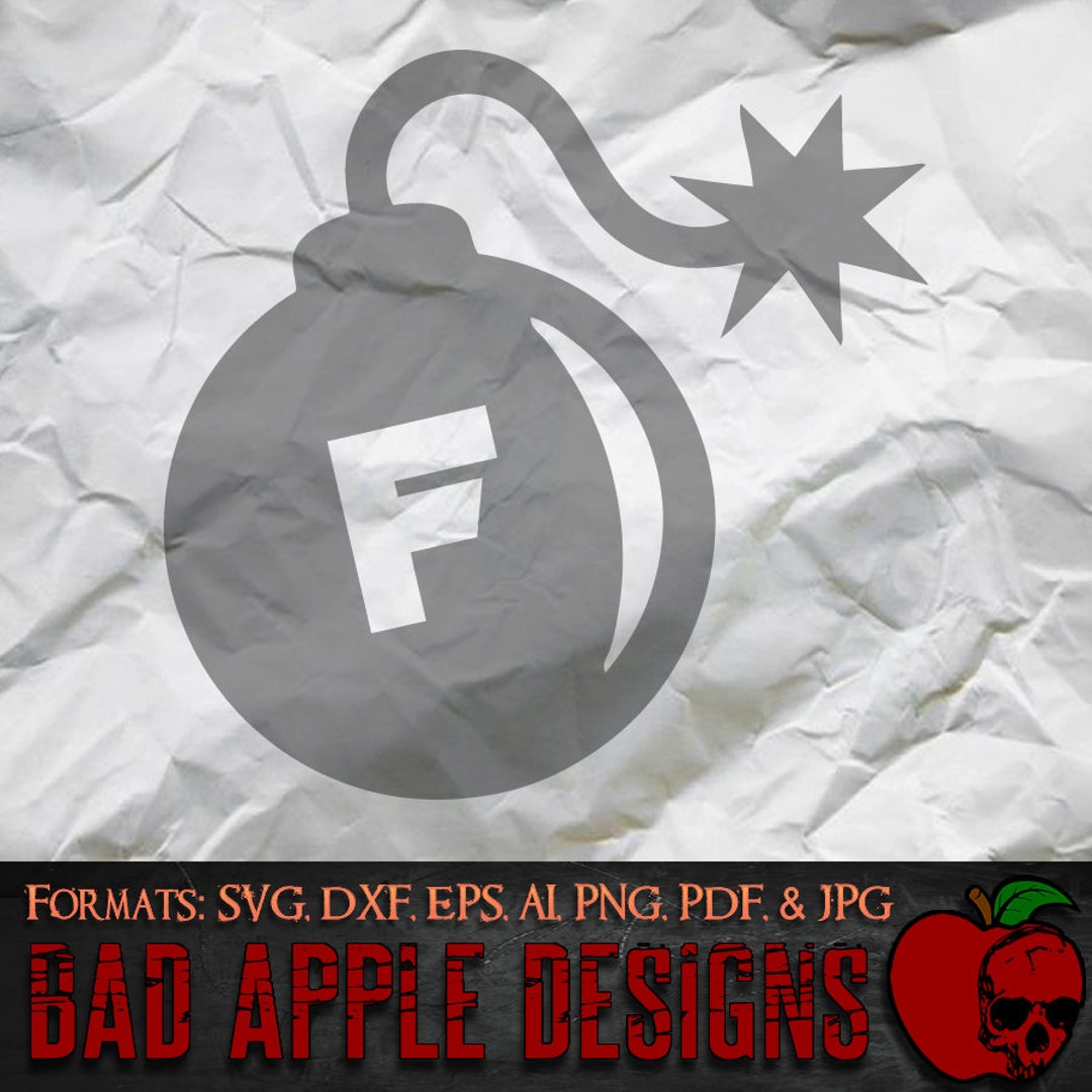 F Bomb 1 - High Resolution Svg, AI, Png and MORE! - Etsy