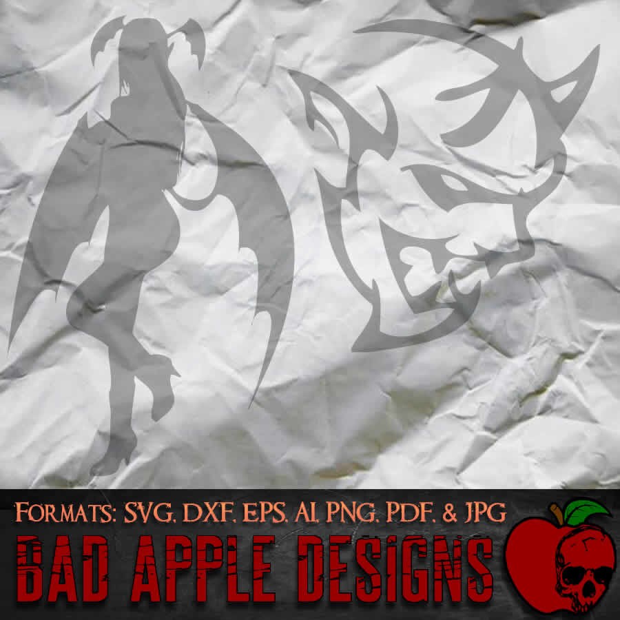 Devil Demon Bundle 5 High Resolution Svg AI Png and MORE - Etsy