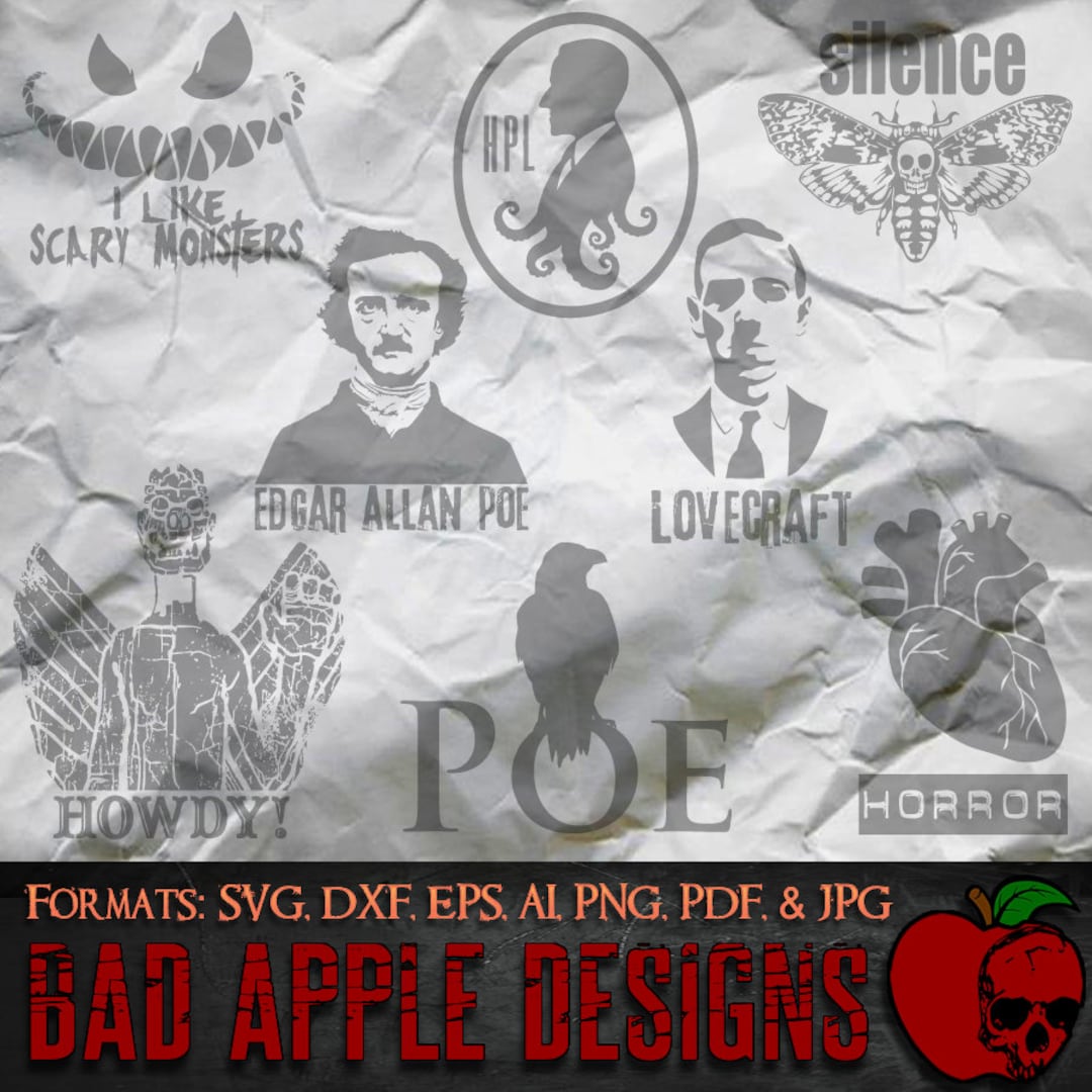 Evil Bundle 3 - High Resolution Svg, AI, Png and MORE! - Etsy