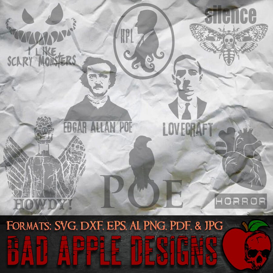 Evil Bundle 3 - High Resolution Svg, AI, Png and MORE! - Etsy